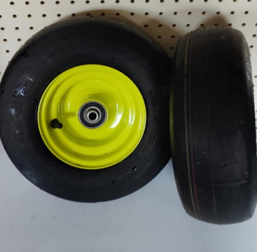 (2) Front Wheel with Tire for Ryobi Z54Li 80v Zero Turn Mower + spacer ...