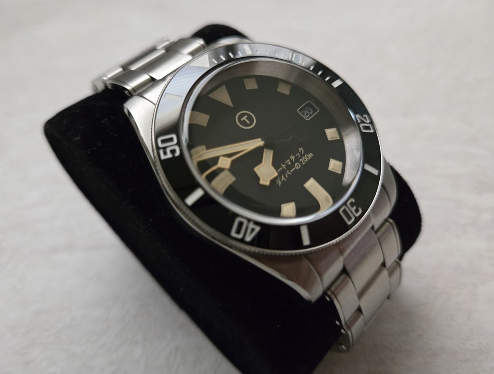 BB58 Seiko NH35 MOD Automatic Diver Watch Vintage Stainless Steel ...