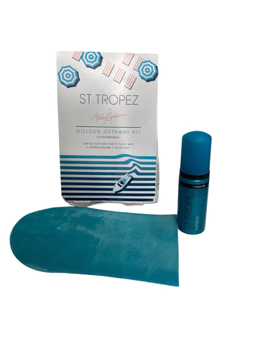 St.Tropez x Ashley Graham Golden Getaway Kit (Self-Tan Mousse & Velvet ...