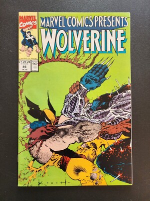 Marvel Comics Presents #86 October 1991 Wolverine 1st app Cyber Sam ...