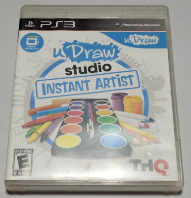 Playstation 3 U Draw studio Instant Artist Used | eBay