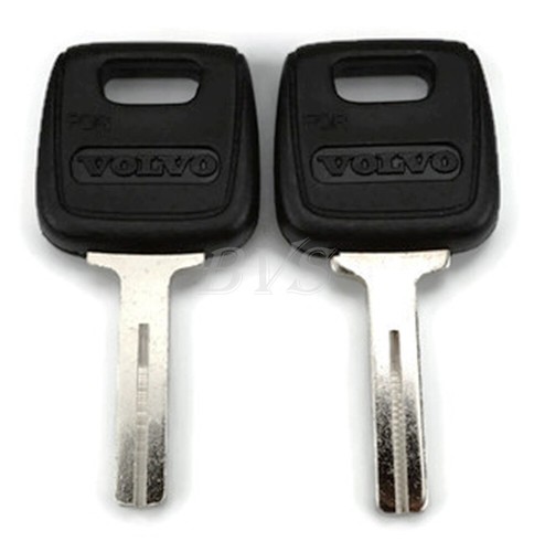 2X KEY BLANK FIT FOR VOLVO 760 780 940 960 850 GLT C70 S80 S70 V70 S90 ...