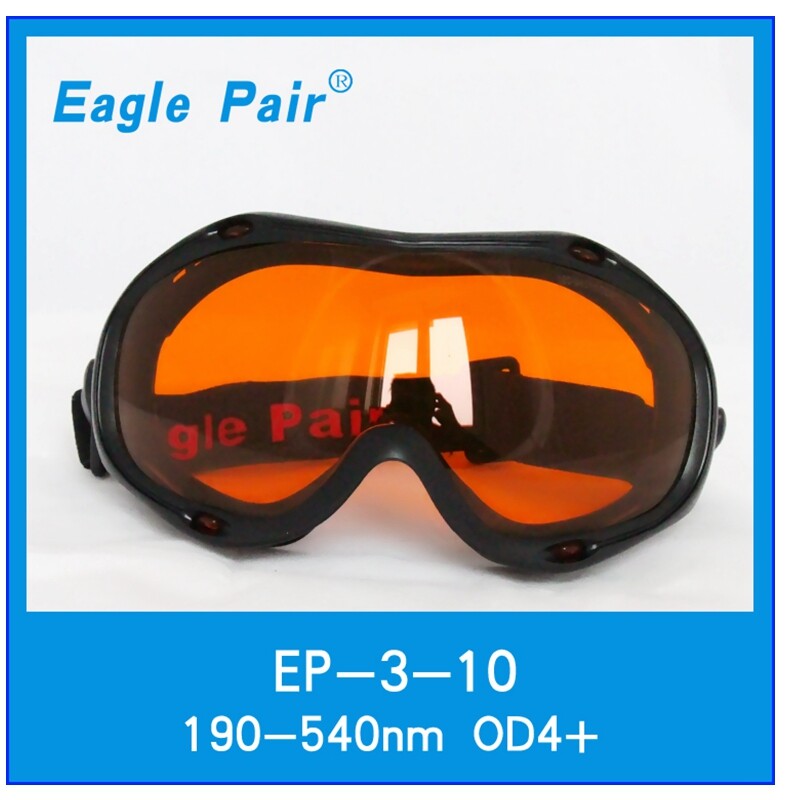 CE OD4+ 190-540nm Laser Safety Glasses f Purple/Blue/Green Laser Eyes ...