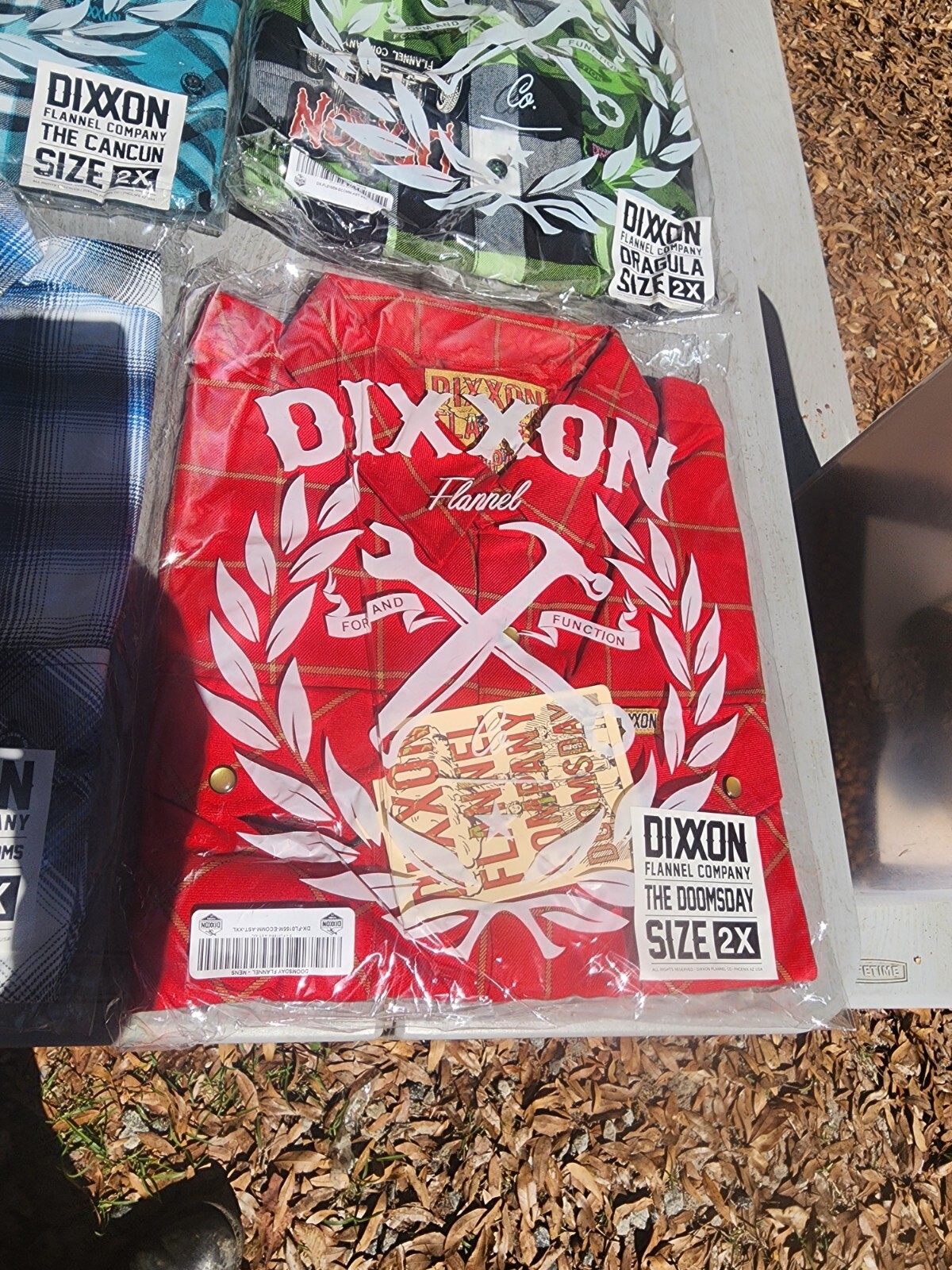 dixxon flannel 2xl Stay Gold Doomsday Red And Gold | eBay