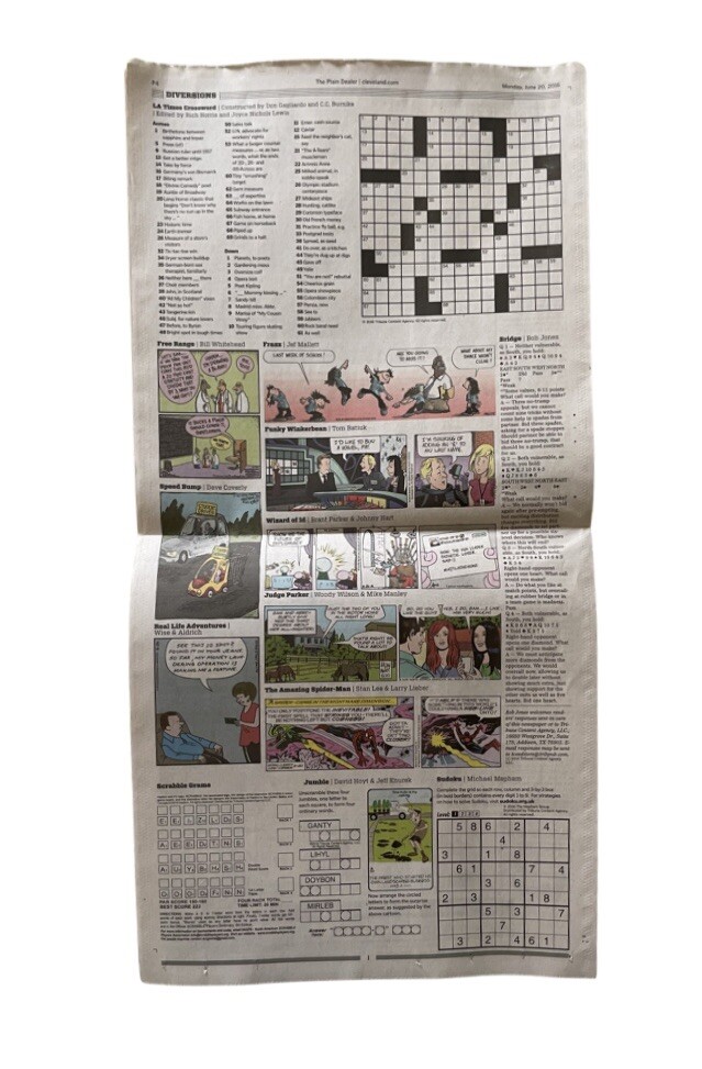 Cleveland Plain Dealer Newspaper Cavaliers Cavs 2016 NBA Champions 6/20 ...