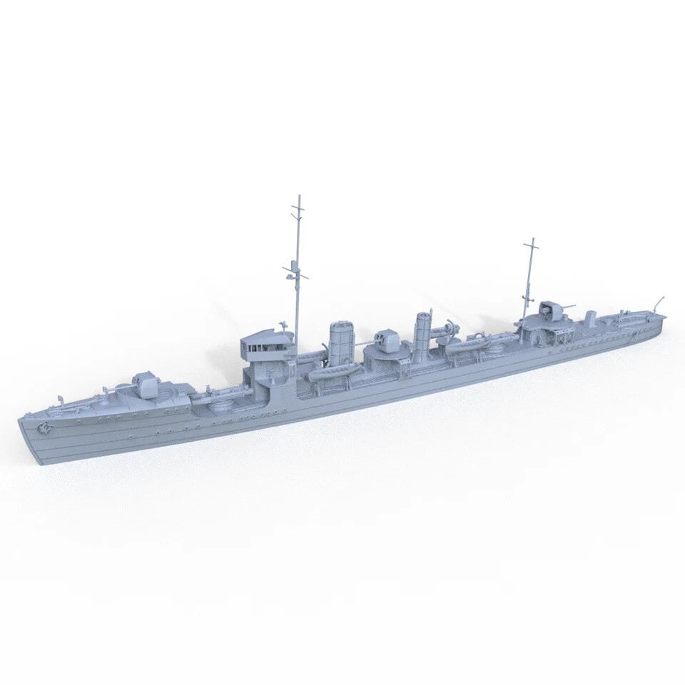 ALL SCALE SSMODEL Military Model Kit Momi Class, IJN Destroyer Momi ...