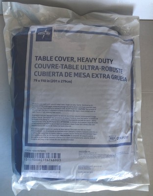 Medline Table Cover Heavy Duty Ultra-Robuste 79X110in (201x279cm ...