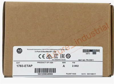 1783-ETAP / A EtherNet /IP Tap 3 Port FW 2.002 1783 ETAP AB New Factory ...