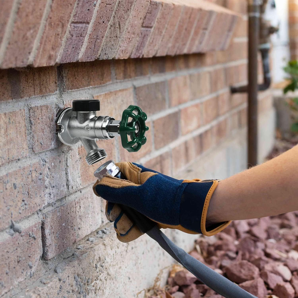 Frost Free Outdoor Faucet, 8-Inch Freeze Proof Outdoor Water Spigot ...