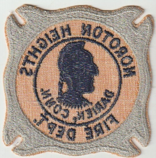 Noroton Heights, Darien CT Fire Department old mesh patch ship from ...