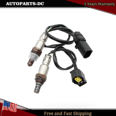 2x Oxygen O2 Sensors Set For 2014-2019 Jeep Cherokee 2.4L Upstream ...
