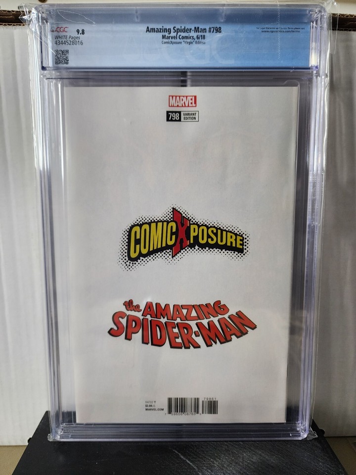 Amazing Spider-Man #798 Clayton Crain 1st app Red Goblin (Norman Osborn ...