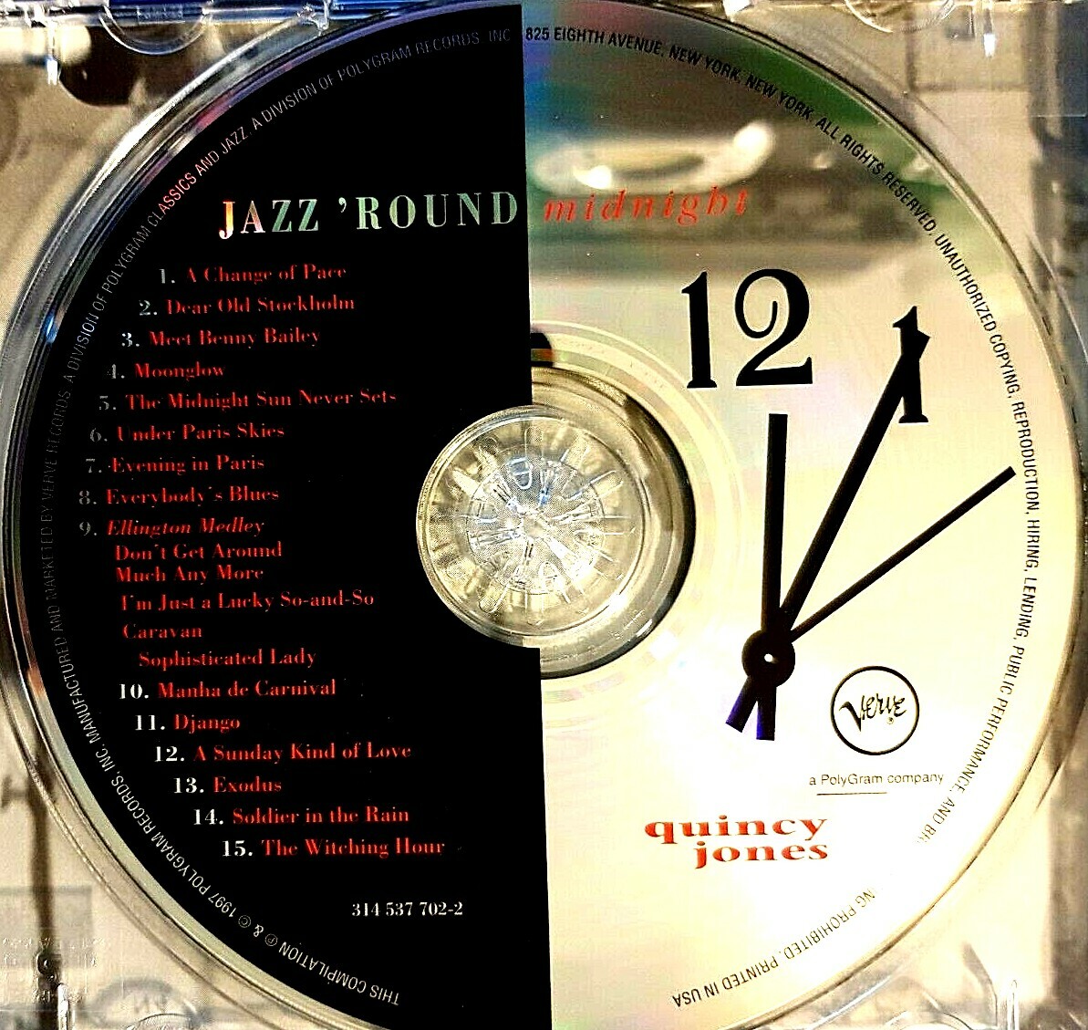 QUINCY JONES - Jazz 'Round Midnight - Verve Records | eBay
