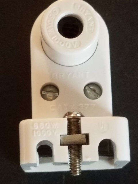 Bryant 4377 Lamp Holder Socket Tombstone for sale online | eBay