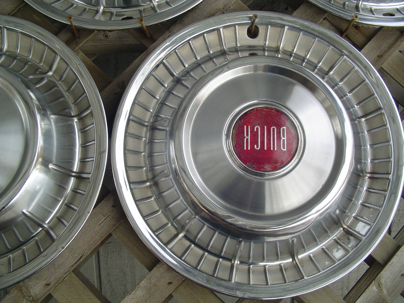 1957 Buick Roadmaster Hubcaps Wheel Covers Center Cap Antique Classic ...