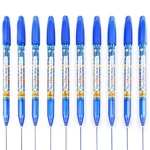 Paper Mate InkJoy Candy Pop Ballpoint Pens - 1.0mm - Blue Ink - Pack of ...