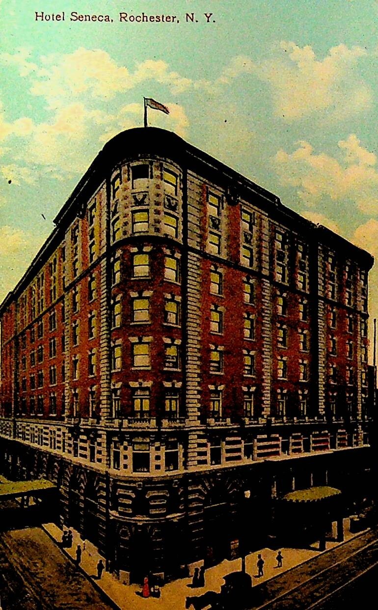 Hotel Seneca Rochester NY Postcard 1912 | eBay