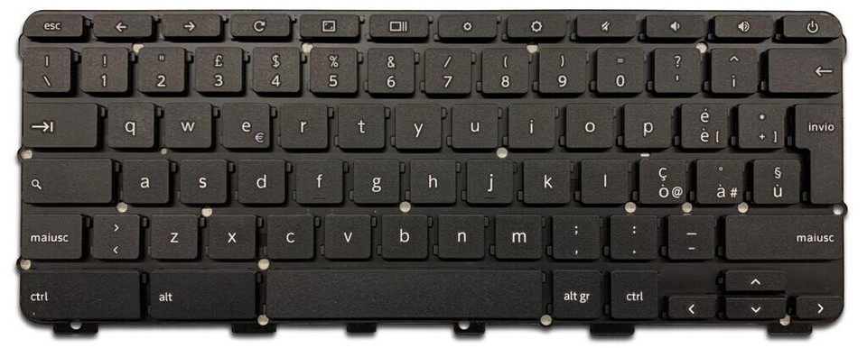 LAYOUT ITALIAN KEYBOARD FOR LENOVO IBM Chromebook N23 QWERTY SN20Q39943 ...