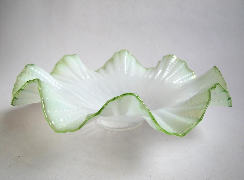 Ancien Verre de Lampe Opaline - France | eBay