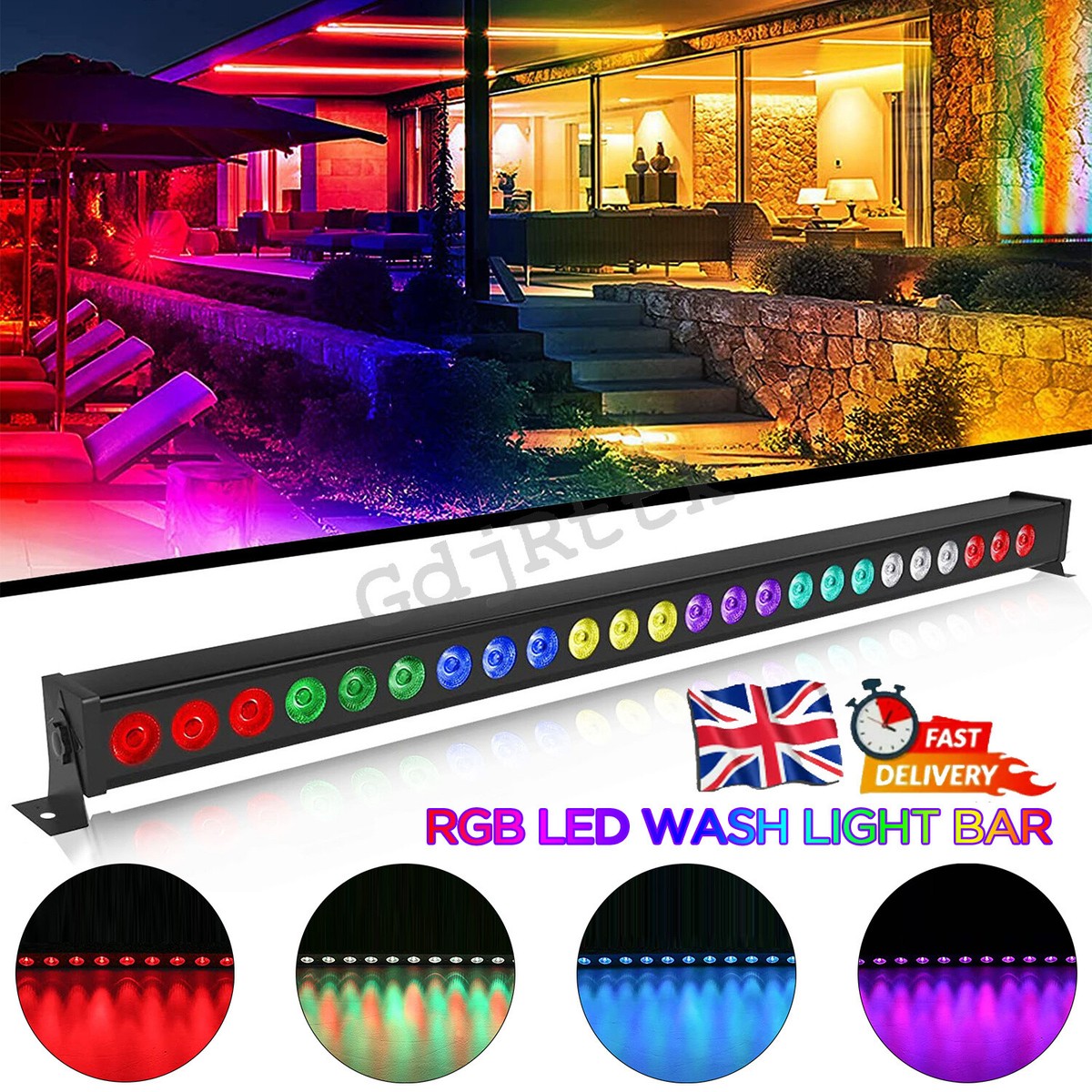 Led Wall Wash Light Display