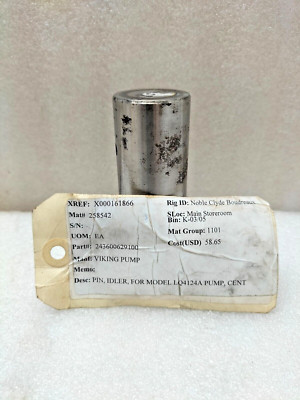 VIKING PUMP 243600629100 IDLER PIN FOR MODEL LQ4124A PUMP | eBay