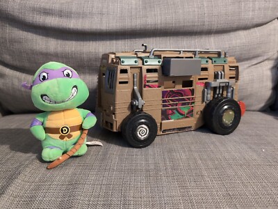 2012 Teenage Mutant Ninja Turtle Shellraiser Van FOR PARTS + Donatello ...