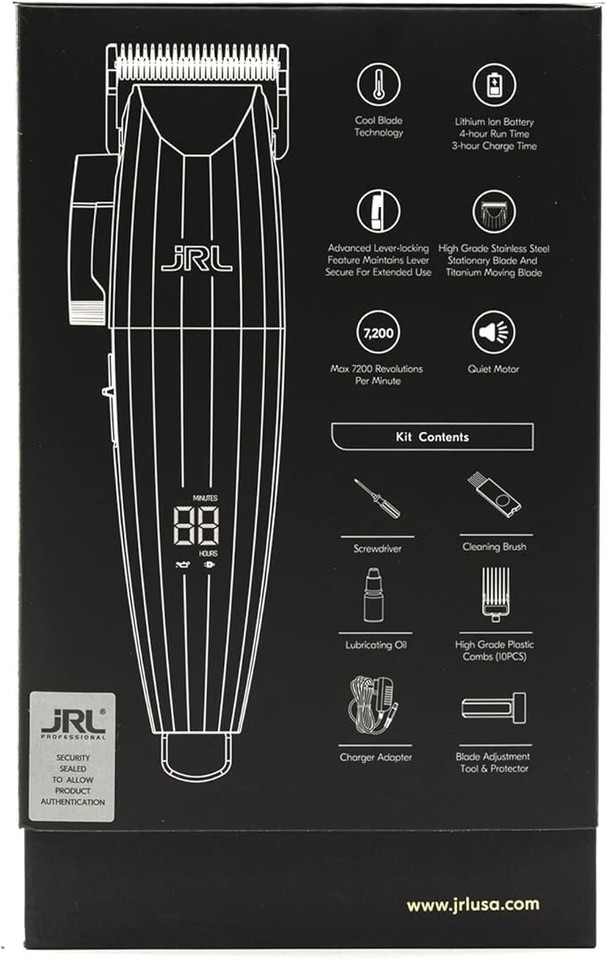 JRL Professional 2020C Gold Clipper & JRL 2020T-G Professional Trimmer ...