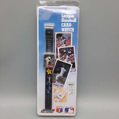 Roger Clemens Boston Red Sox 1989 Topps Card Watch Black NOS | eBay