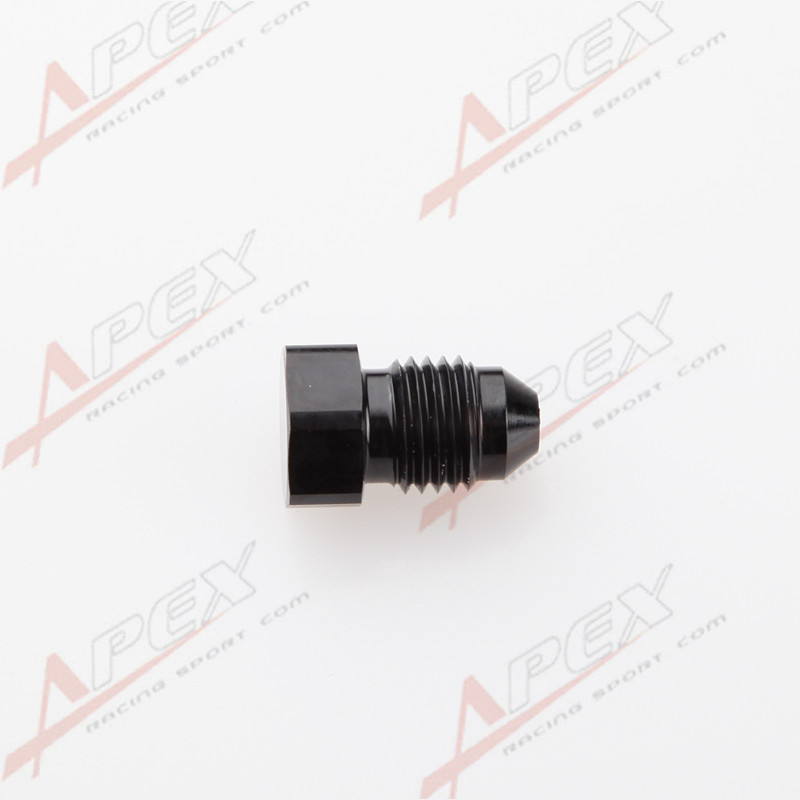 AN3 AN4 AN6 AN8 AN10 AN12 Male Flare Plug Fitting Aluminum Alloy AN ...