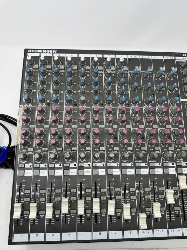 Behringer Eurorack MX2642 Mixer 26-Input 4-Bus Mixing Console | eBay