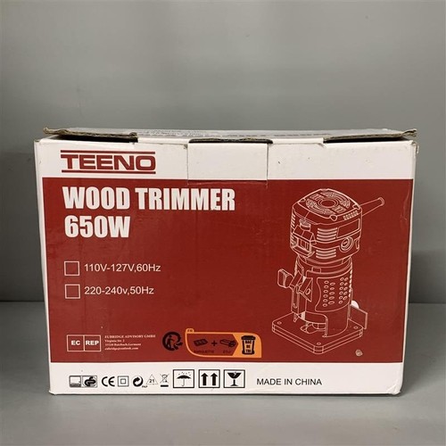 Teeno Compact Electric Hand Wood Trimmer 650W 15000-32000 RPM 5pcs 6 ...