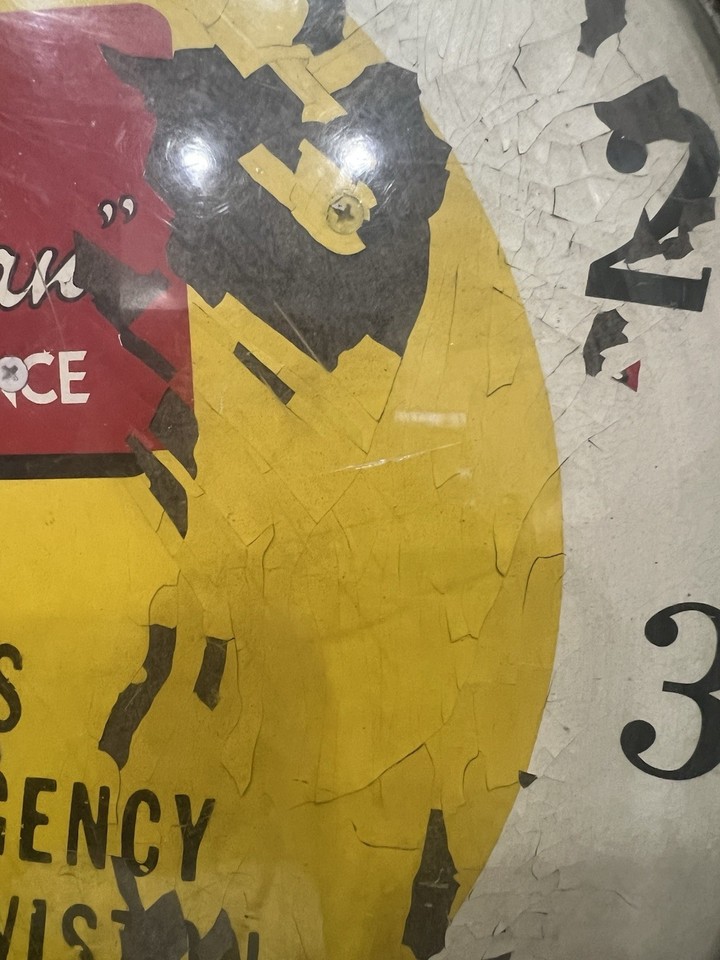 🕰️Vintage Citizens Main Insurance WORKING Clock Bud Jones Lewiston | eBay