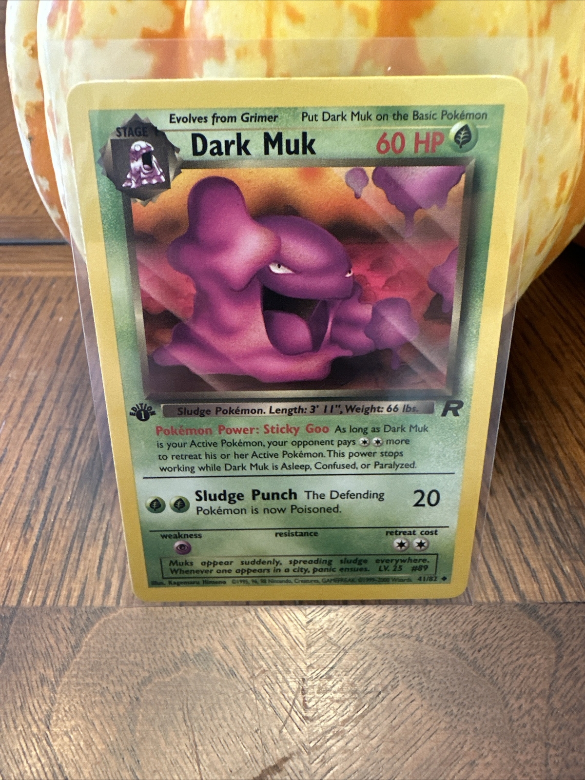 DARK MUK Team Rocket 1ST EDITION UNCOMMON Pokemon Card 41/82 | eBay
