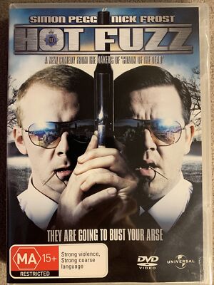 DVD: Hot Fuzz - Cops, Guns, Crime & Car Chases.. Good Action, Thrills ...