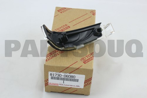 8173006080 Genuine Toyota LAMP ASSY, SIDE TURN SIGNAL, RH 81730-06080 ...