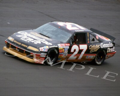 RUSTY WALLACE #27 MILLER DRAFT RACING ON TRACK AT DOVER 8X10 GLOSSY ...