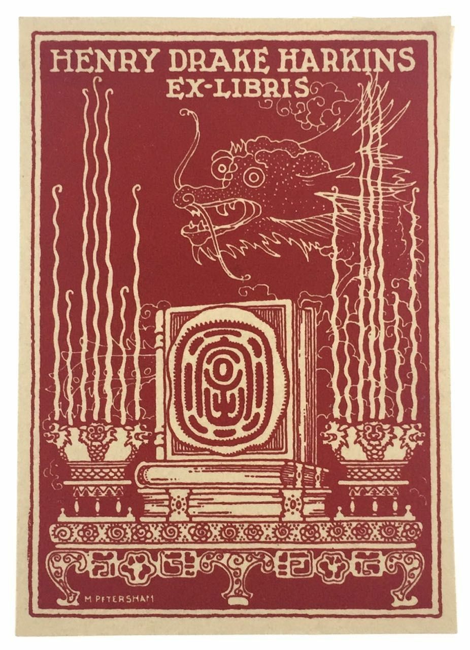 Maud Petersham / Petersham Maud Superb Bookplate for Henry Drake ...