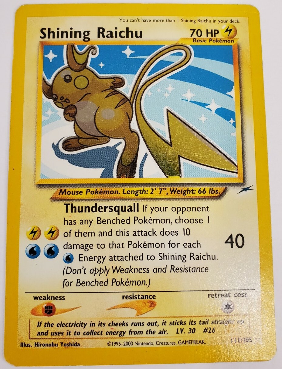 Raichu Card
