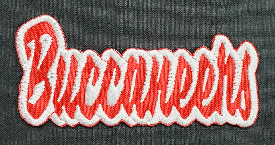 Tampa Bay Buccaneers Text Super Bowl NFL Football Embroidered Iron on ...