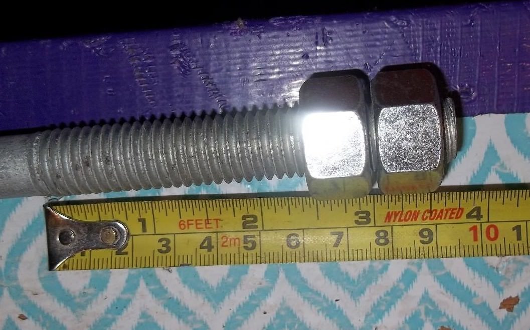 ANVIL 137 8X5/8" GAL STL U BOLT UBOLT U-BOLT 8" SIZE 8 (UU4) | eBay
