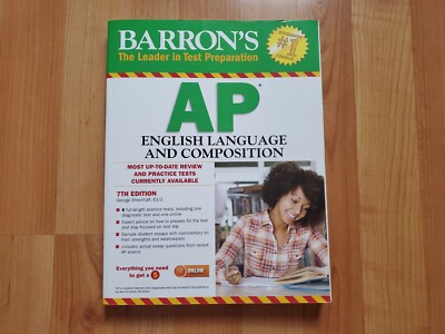 Barron's AP English Language and Composition 7th Edition | eBay