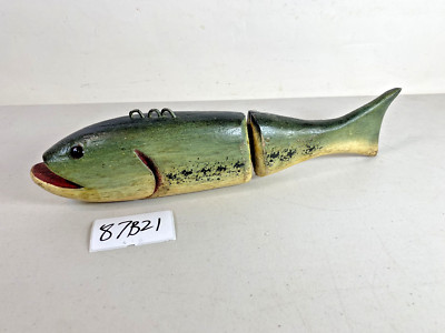 DFD Duluth Fish Decoy fishing Lure Wood David Jim Perkins 87B21 | eBay