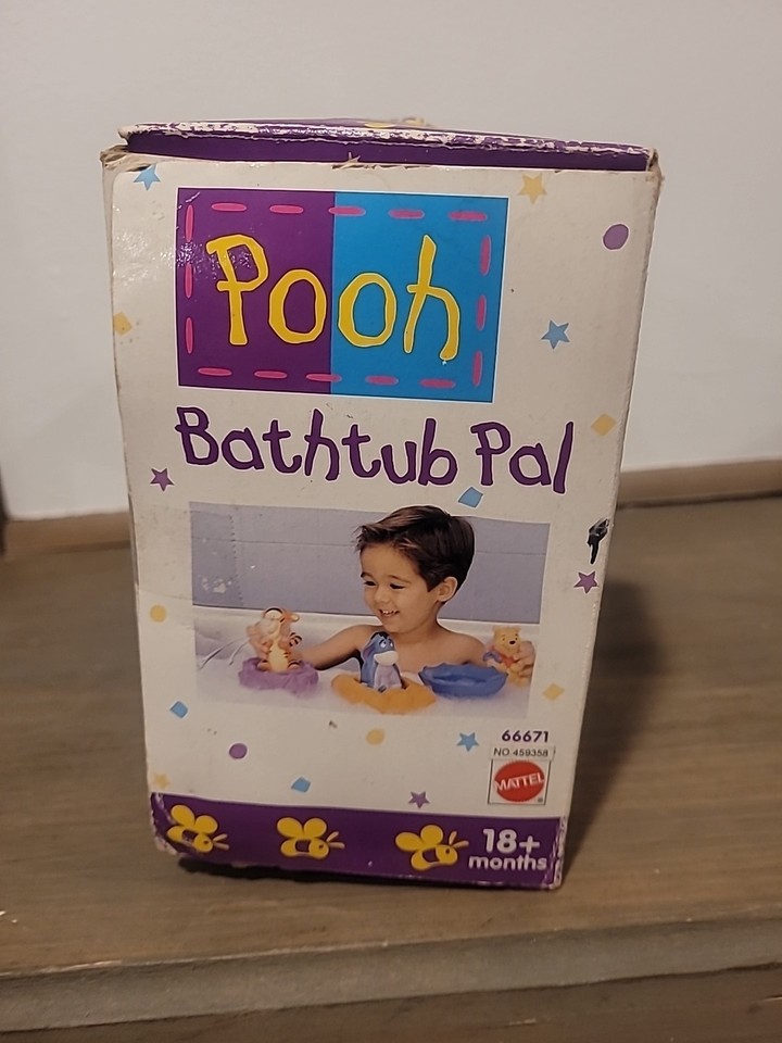 Vintage Winnie-the-Pooh Pooh Bathtub Pals Tigger With Boat NIB | eBay UK