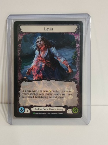 Levia Young Hero Cold Foil NM Flesh and Blood Promo | eBay