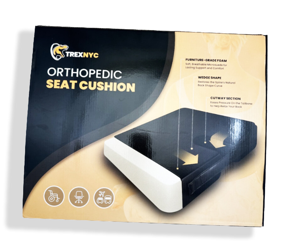 Deluxe Seat Solution™ Orthopedic Seat Cushion | eBay
