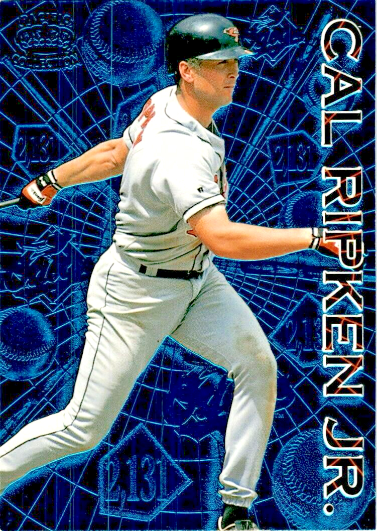 1996 Pacific Crown Collection Milestones Cal Ripken Jr. Baltimore ...