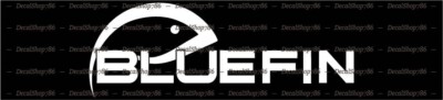 Blue Fin Aluminum Boats - CAR/SUV/Trucks Vinyl Die-Cut Peel N' Stick ...