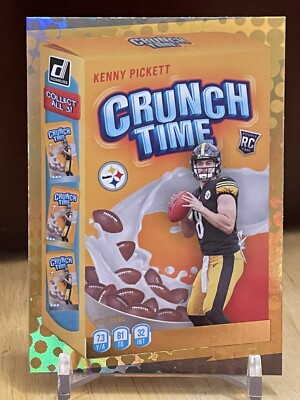 2022 Panini Donruss - Crunch Time Galactic #CT-13 Kenny Pickett (RC) | eBay