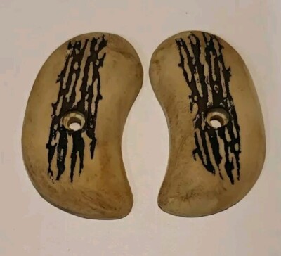 Davis Industries LB9,D-38 derringer pistol grips Faux Stag plastic | eBay