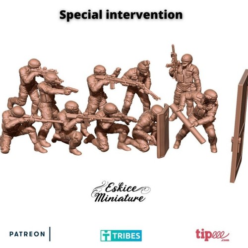 SWAT Team series 1 - Bolt Action / Chain of Command / Wargaming | eBay UK